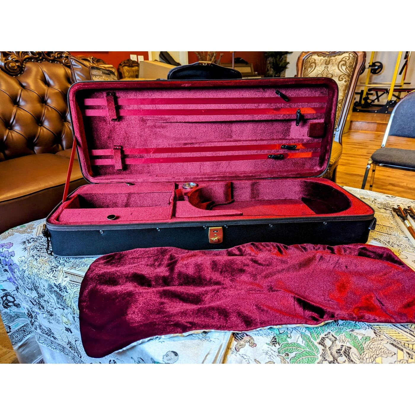 Scott Cao Oblong - Foam (Adjustable) Viola Case — Musical Strings USA