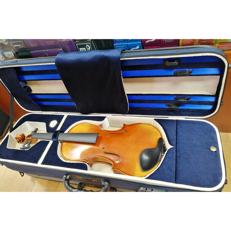 Scott Cao Oblong - Deluxe Wood Violin Case — Musical Strings Usa